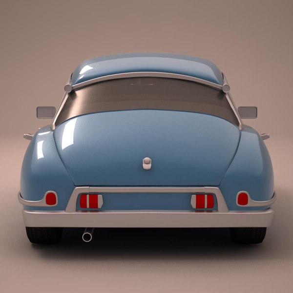 citroen cs toon 3d 3ds