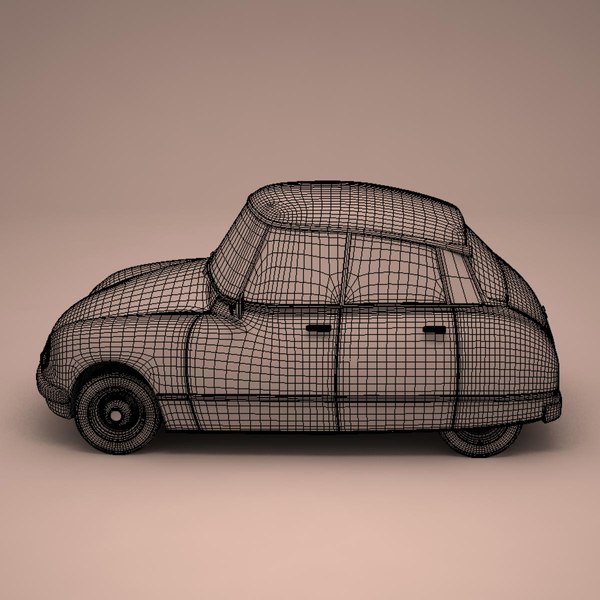 citroen cs toon 3d 3ds