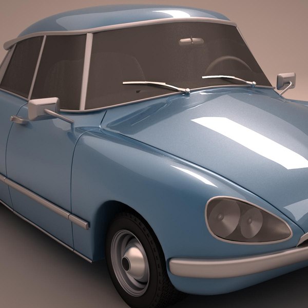 citroen cs toon 3d 3ds