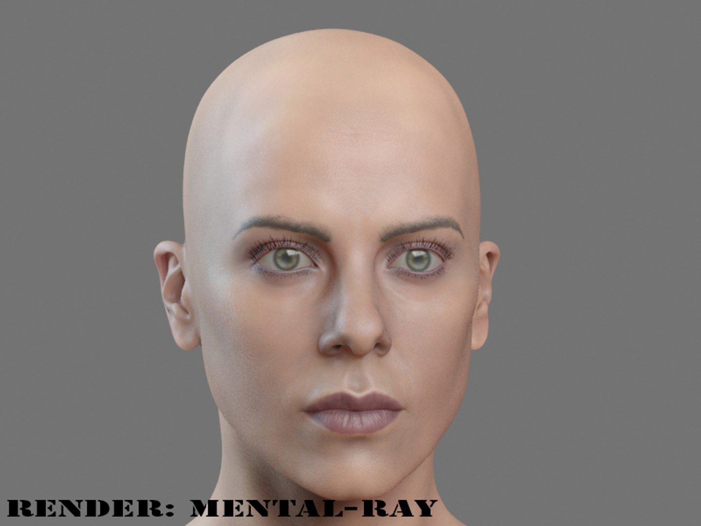 Max Realistic Female Head