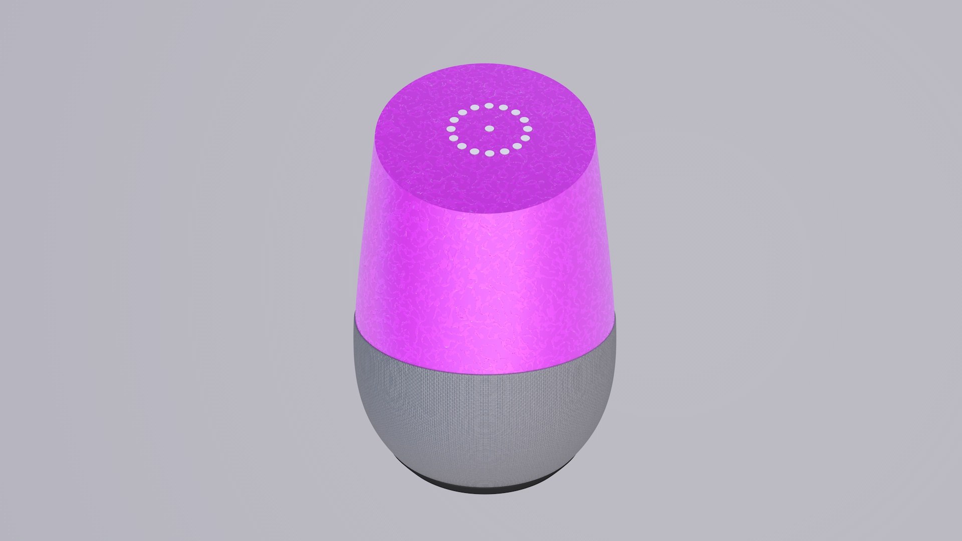 Google Home Newest Gen Pink 3D Model - TurboSquid 1726605