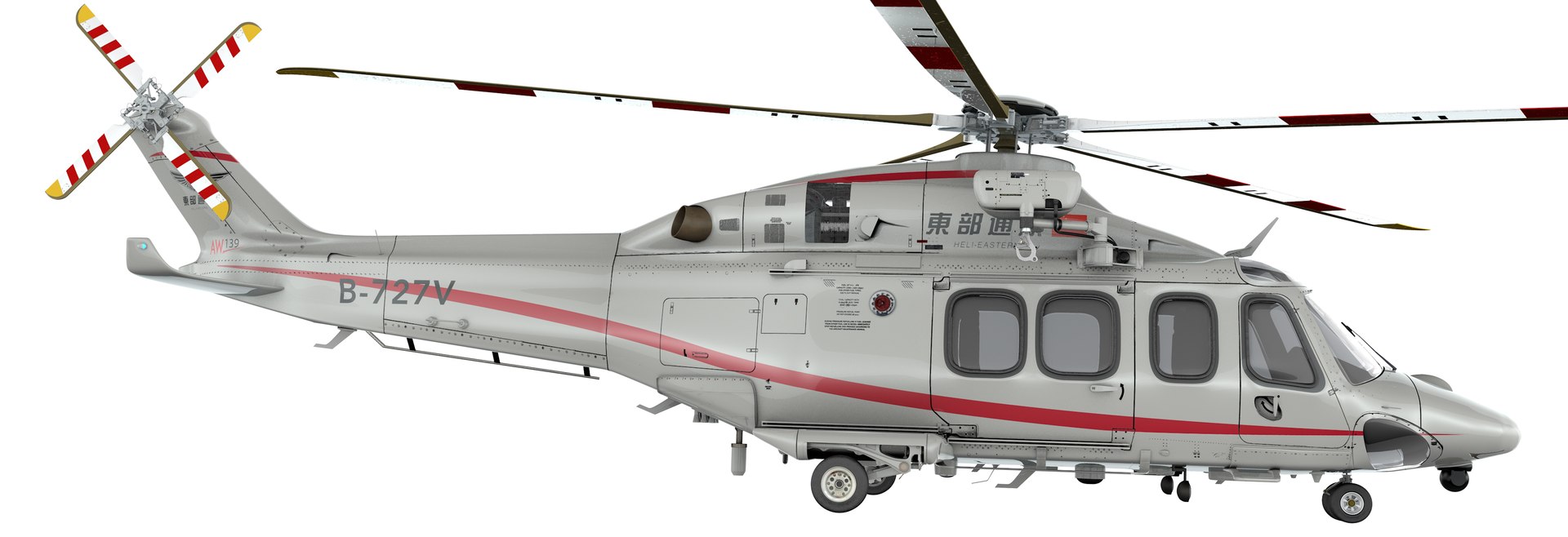 AW139 HELI EASTERN L2146 3D Model - TurboSquid 2246155