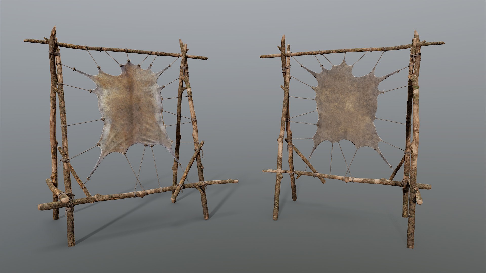 3D Hide Rack - TurboSquid 2199355