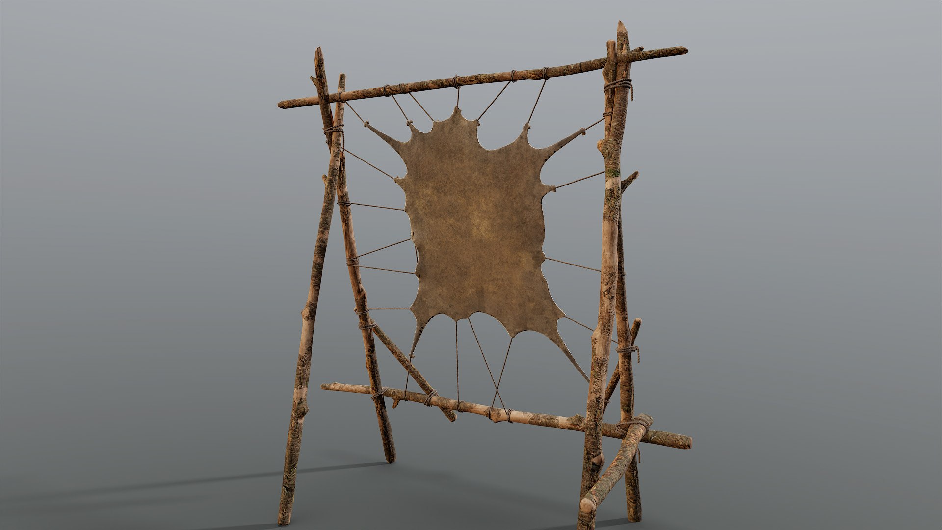 3D Hide Rack - TurboSquid 2199355