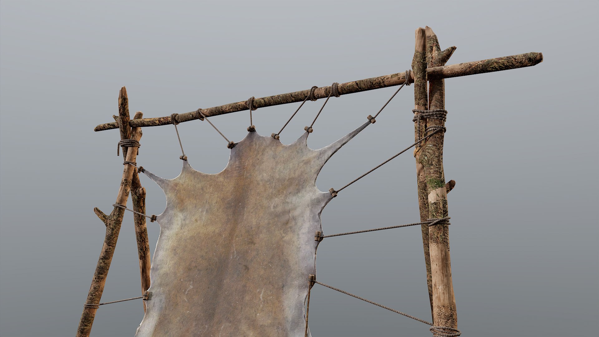 3D Hide Rack - TurboSquid 2199355