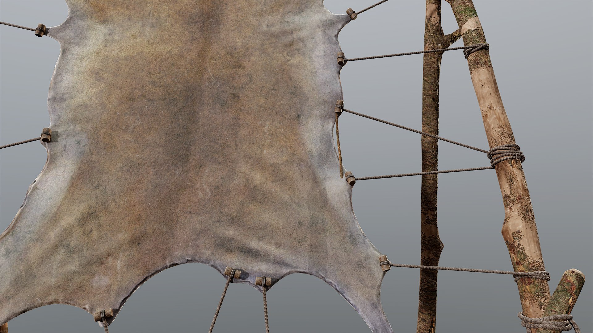 3D Hide Rack - TurboSquid 2199355