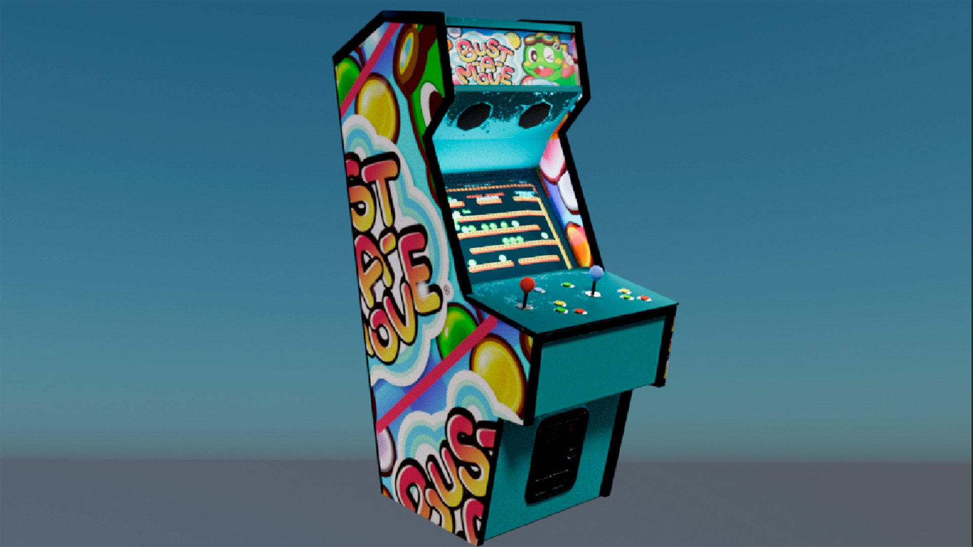 3D Arcade game machine - TurboSquid 1728743
