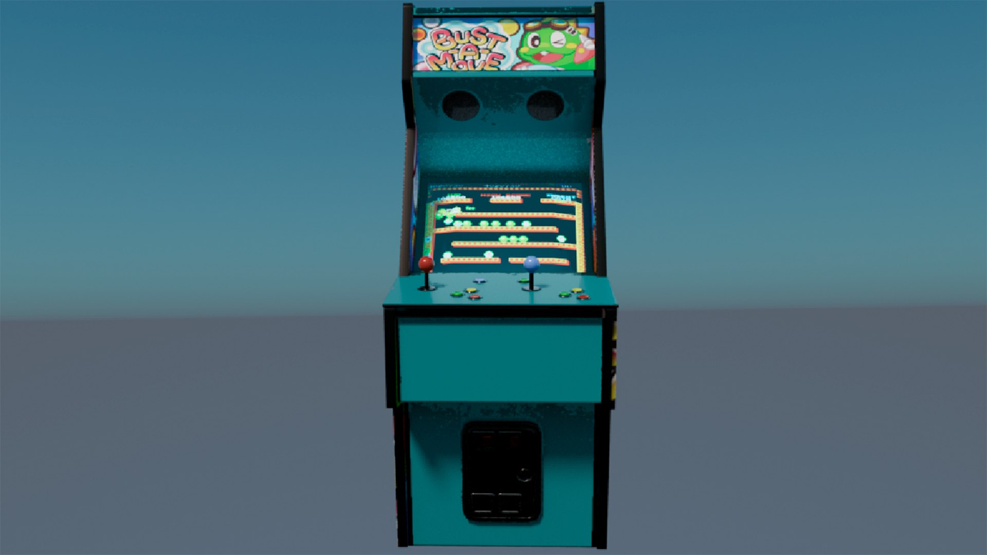 3D Arcade game machine - TurboSquid 1728743