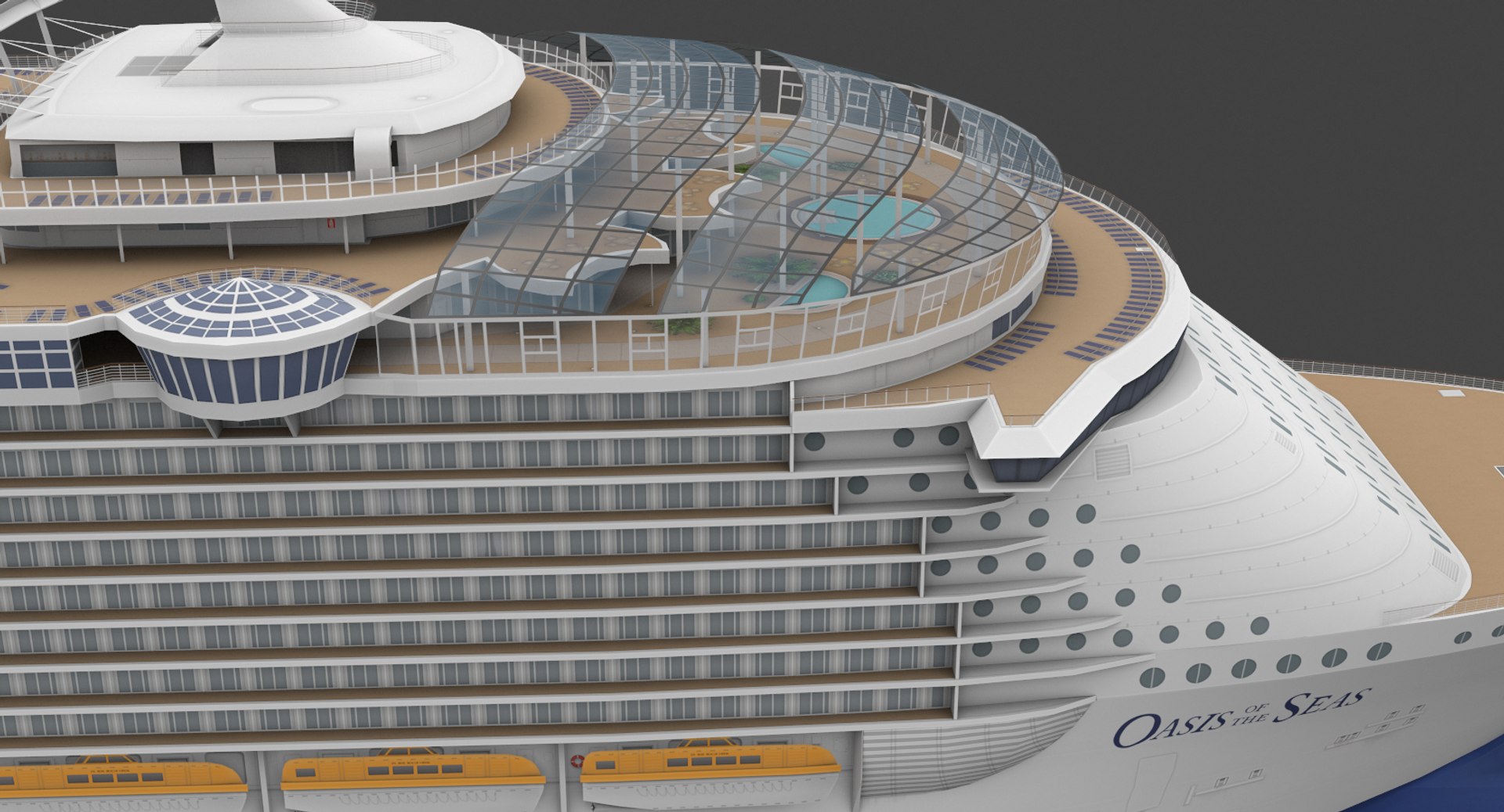 Oasis Seas Model - TurboSquid 1322642