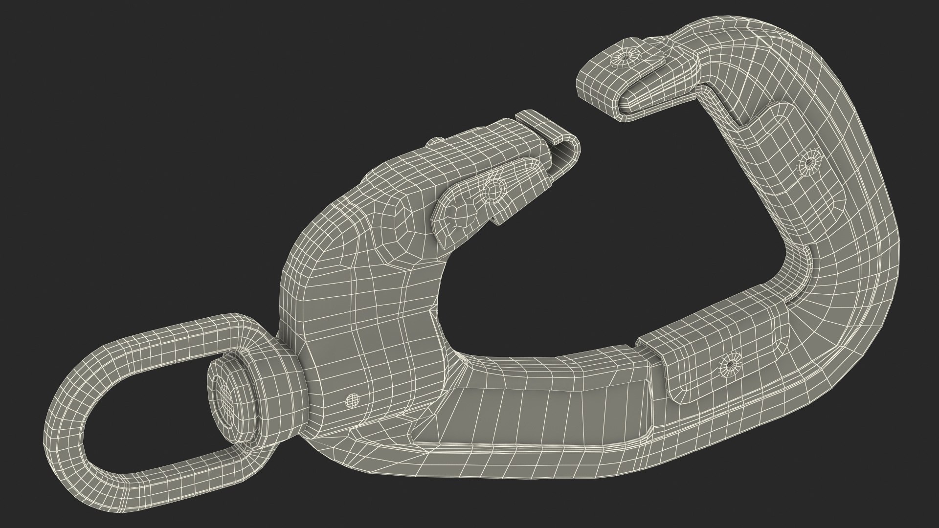 3D Model Continuous Belay System Carabiner Kanhook - TurboSquid 1961388