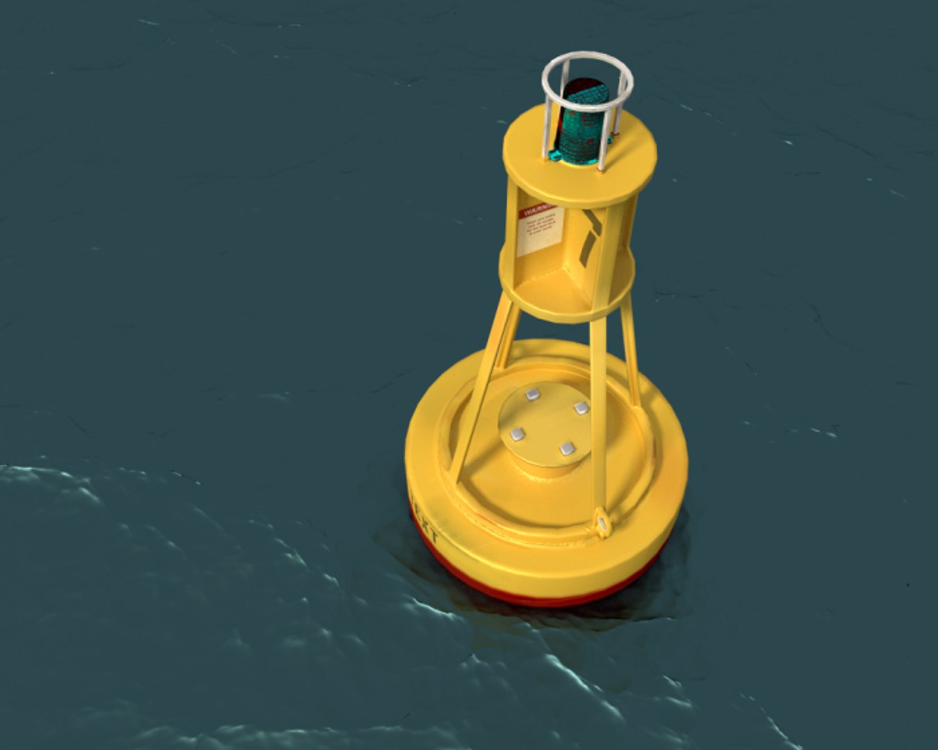 3d Model Of Buoy Float