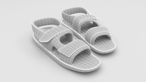3D Sandals model - TurboSquid 1747074