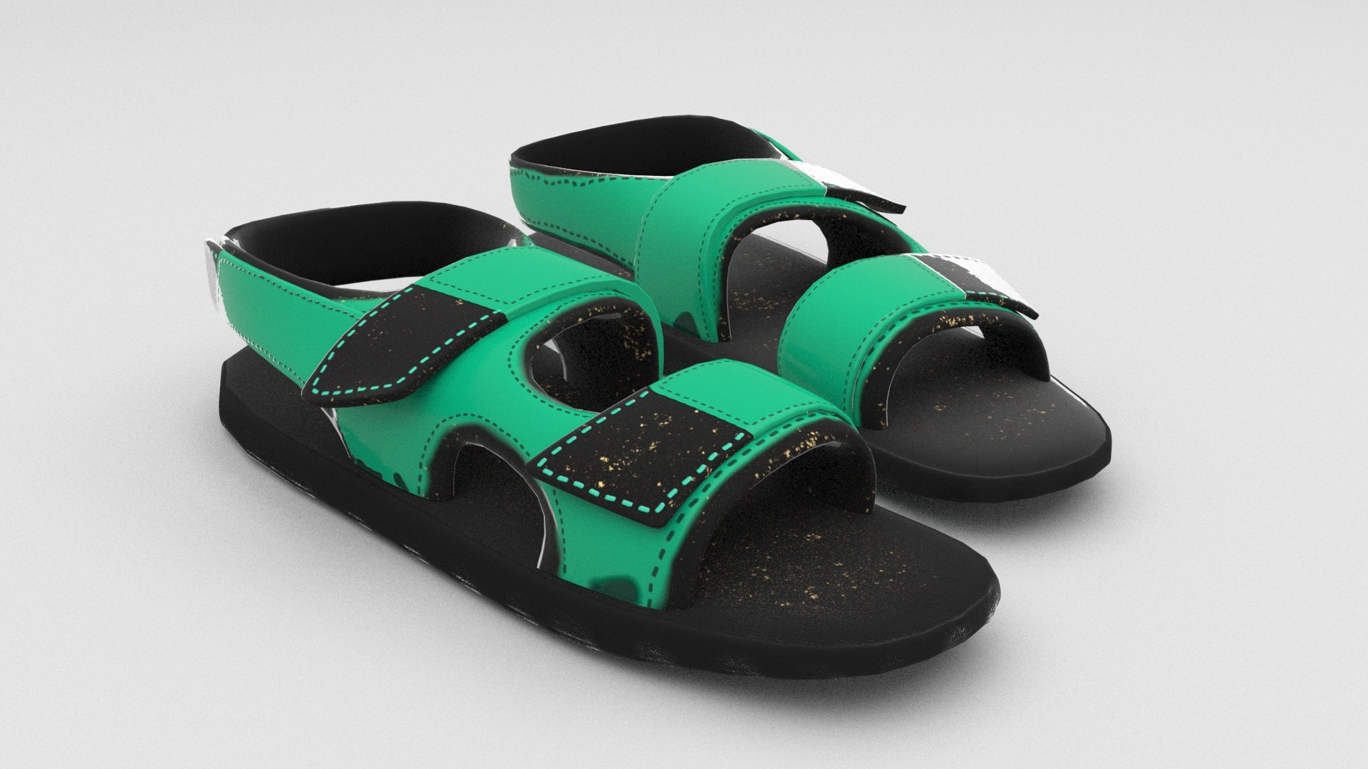 3D Sandals model - TurboSquid 1747074