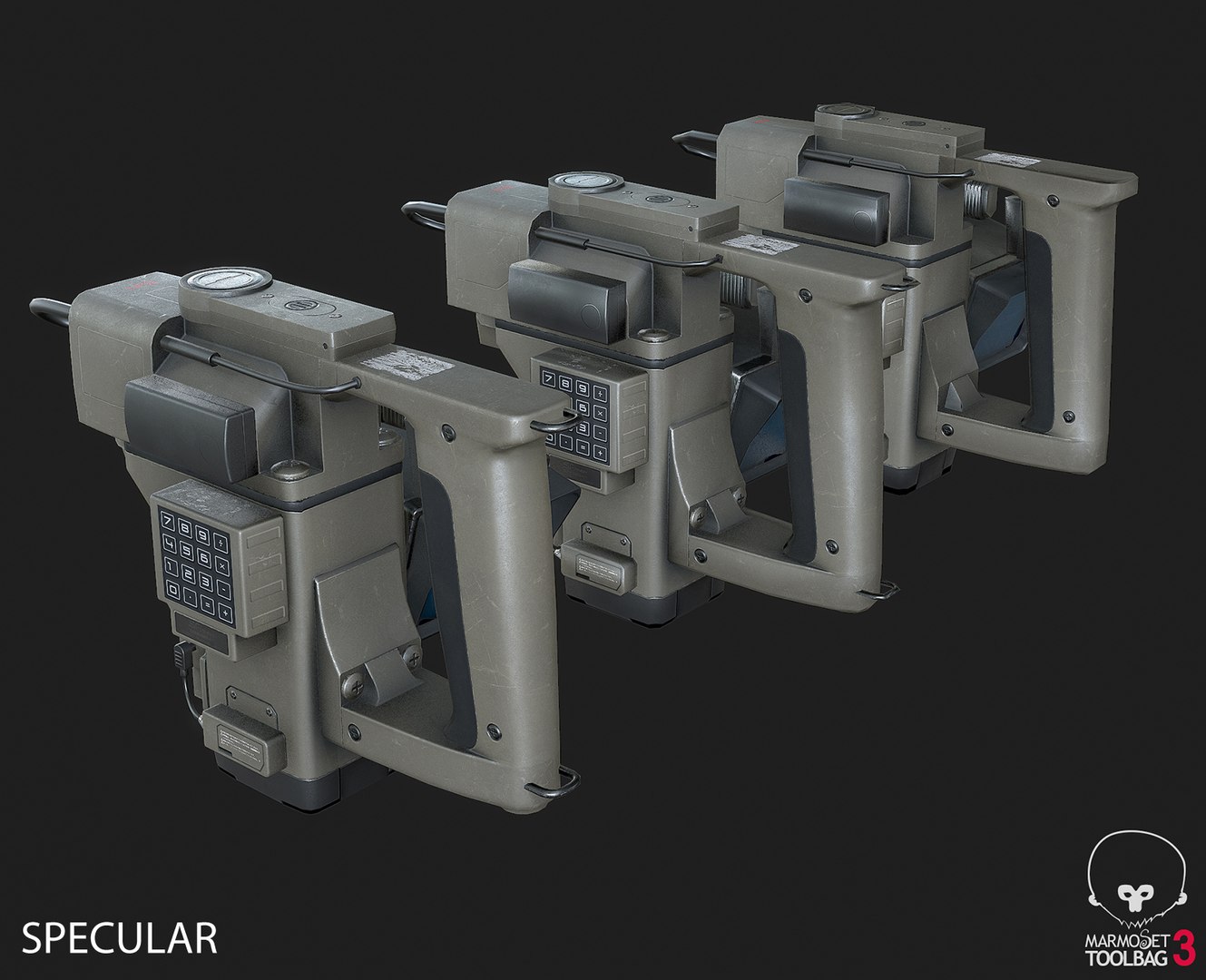 3D pbr motion tracker sci-fi - TurboSquid 1483840