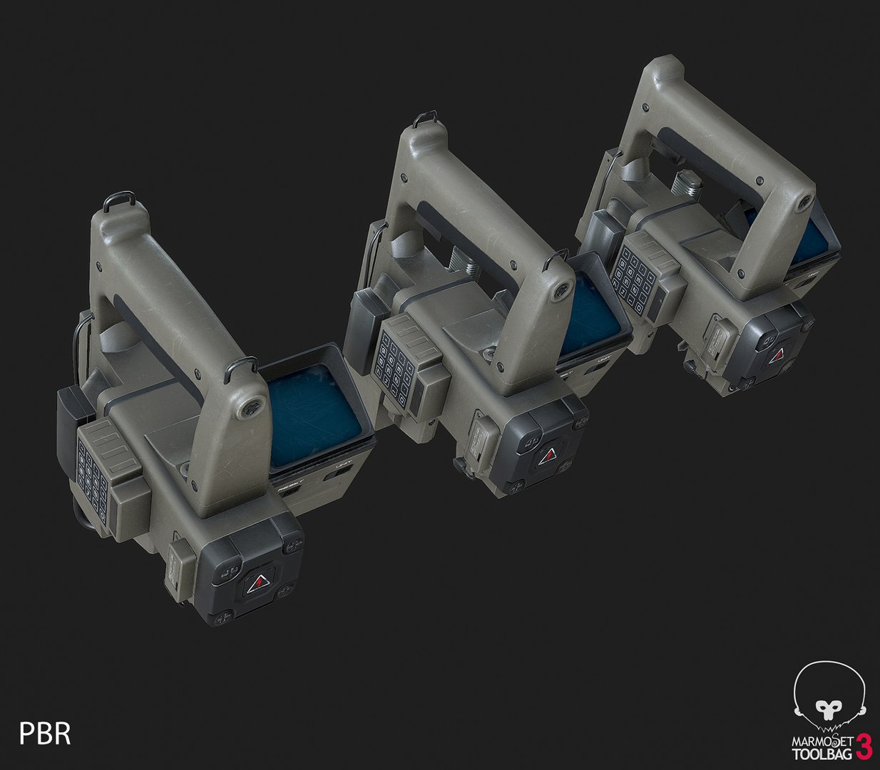 3D pbr motion tracker sci-fi - TurboSquid 1483840