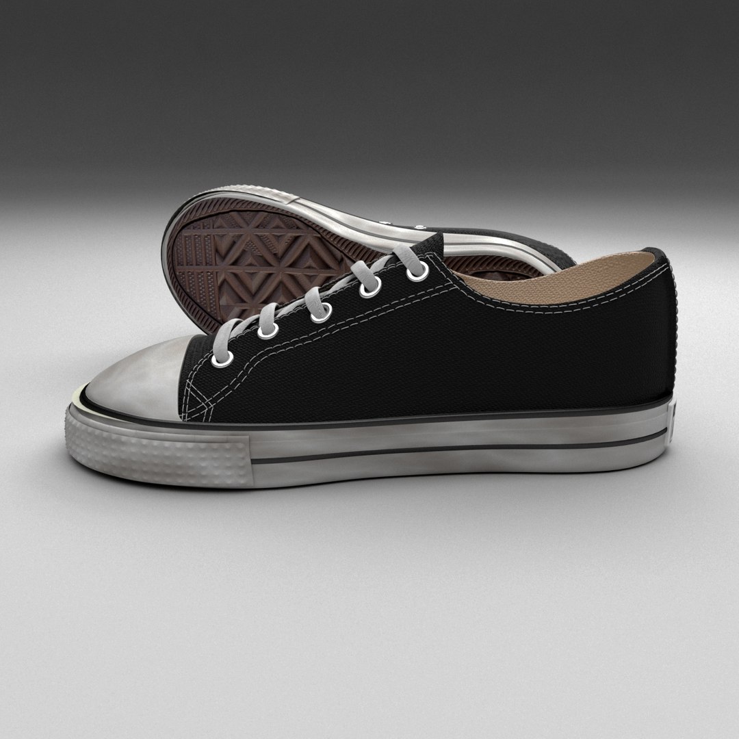 Converse Star 3D Model - TurboSquid 1540903