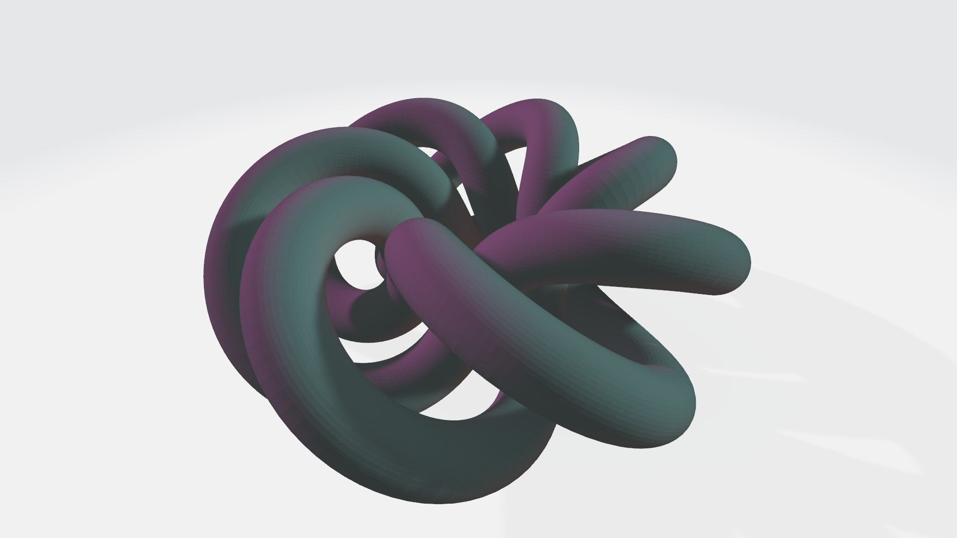 7 Crossing Torus 3D Model - TurboSquid 2189475