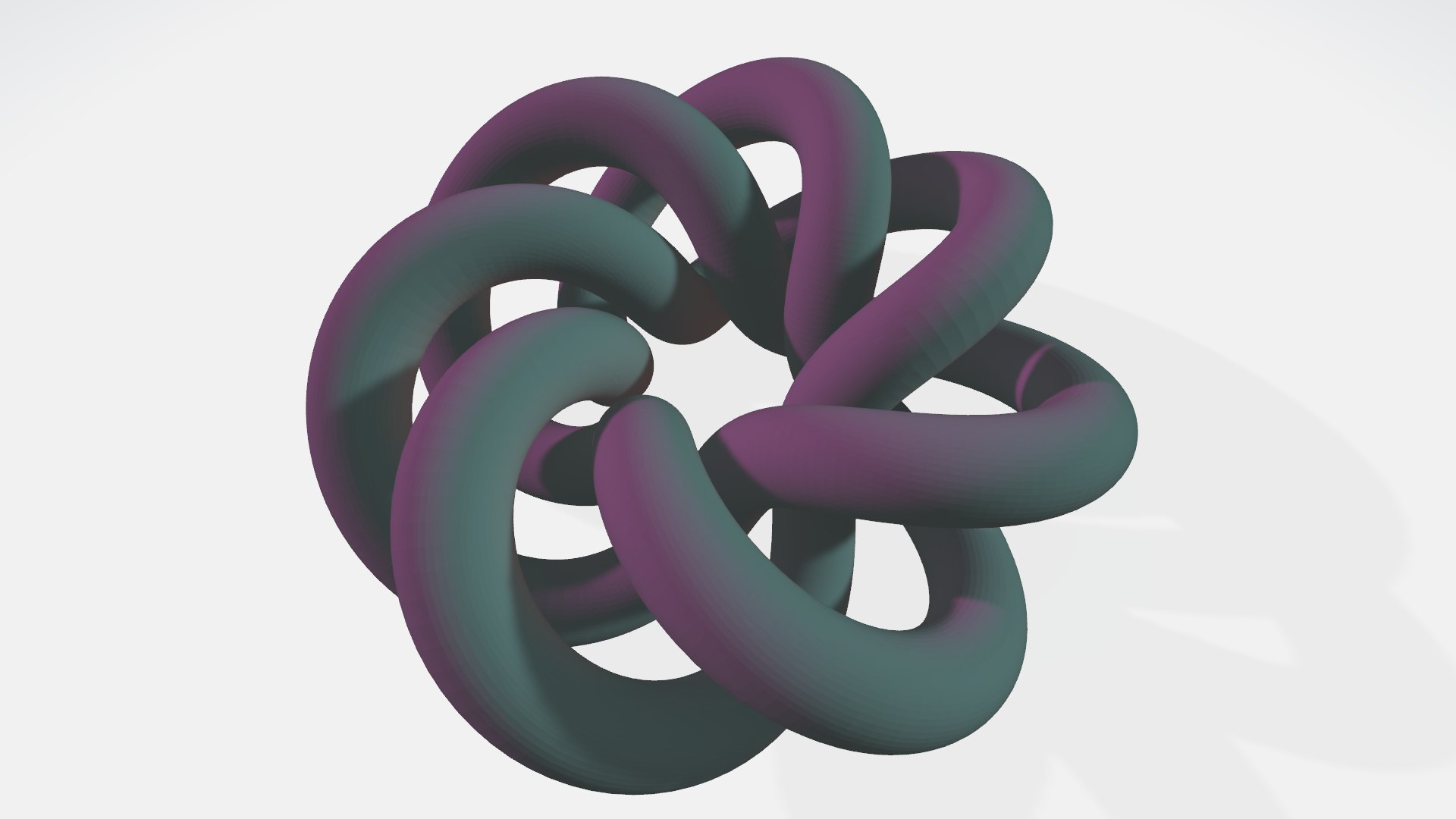 7 Crossing Torus 3D Model - TurboSquid 2189475