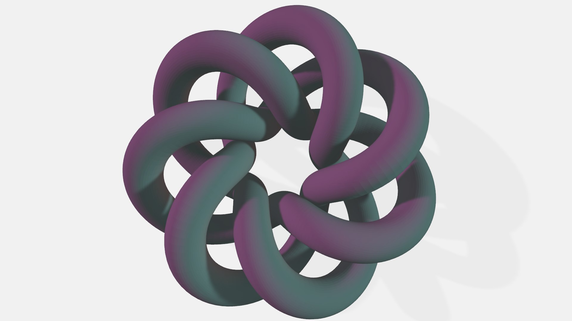 7 Crossing Torus 3D Model - TurboSquid 2189475