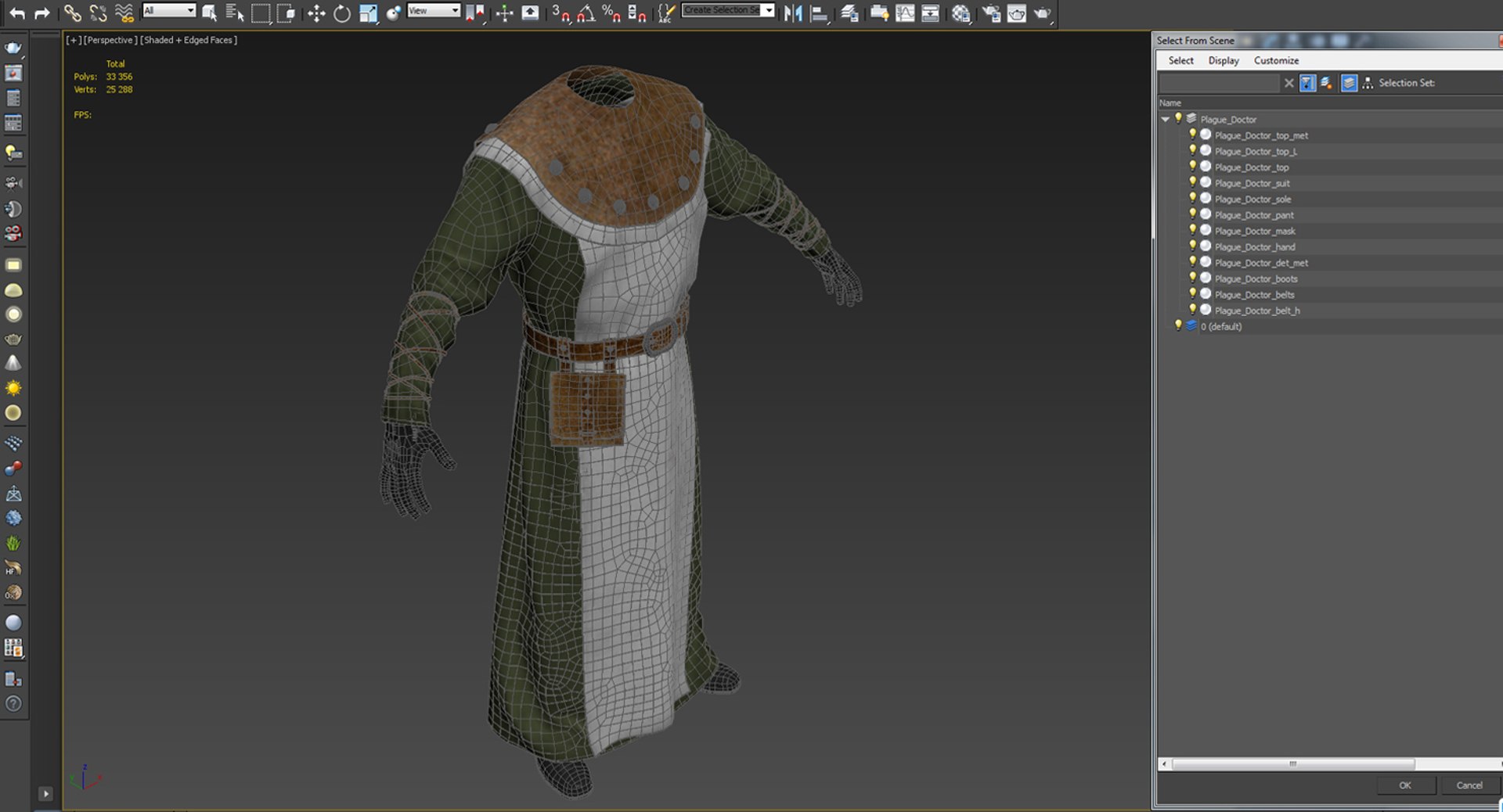 3D Model Medieval Costume - TurboSquid 1178189