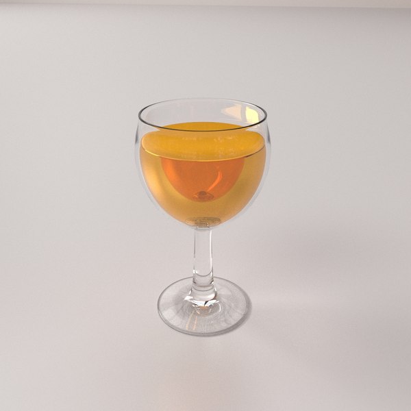 modelo 3d Vaso Con Bebida v3 - TurboSquid 1151716