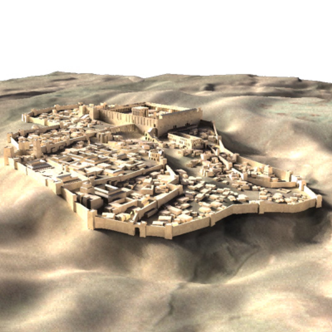 Jerusalem Temple 3d Model