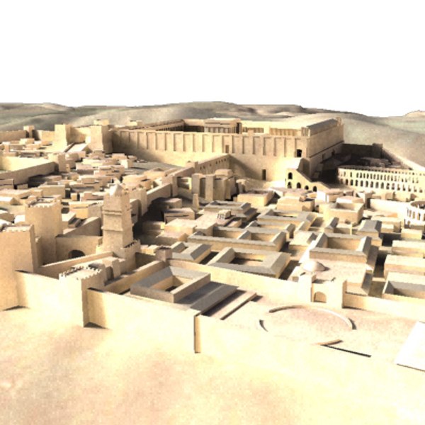 jerusalem temple 3d model