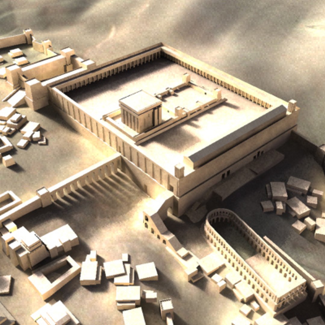 Jerusalem Temple 3d Model