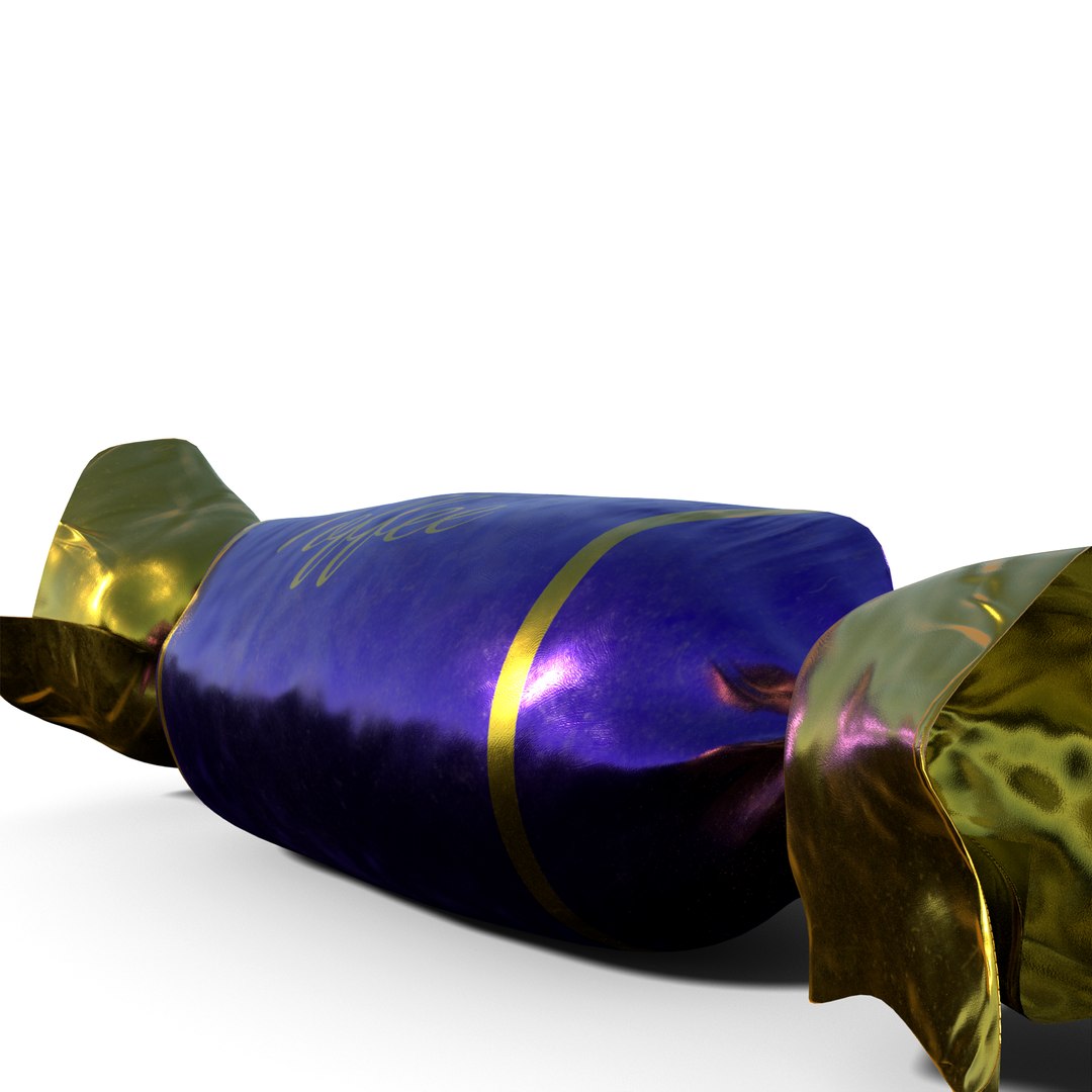 Chocolate Toffee 3D Model - TurboSquid 2087540