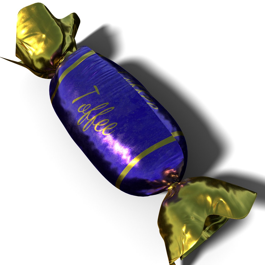Chocolate Toffee 3D Model - TurboSquid 2087540