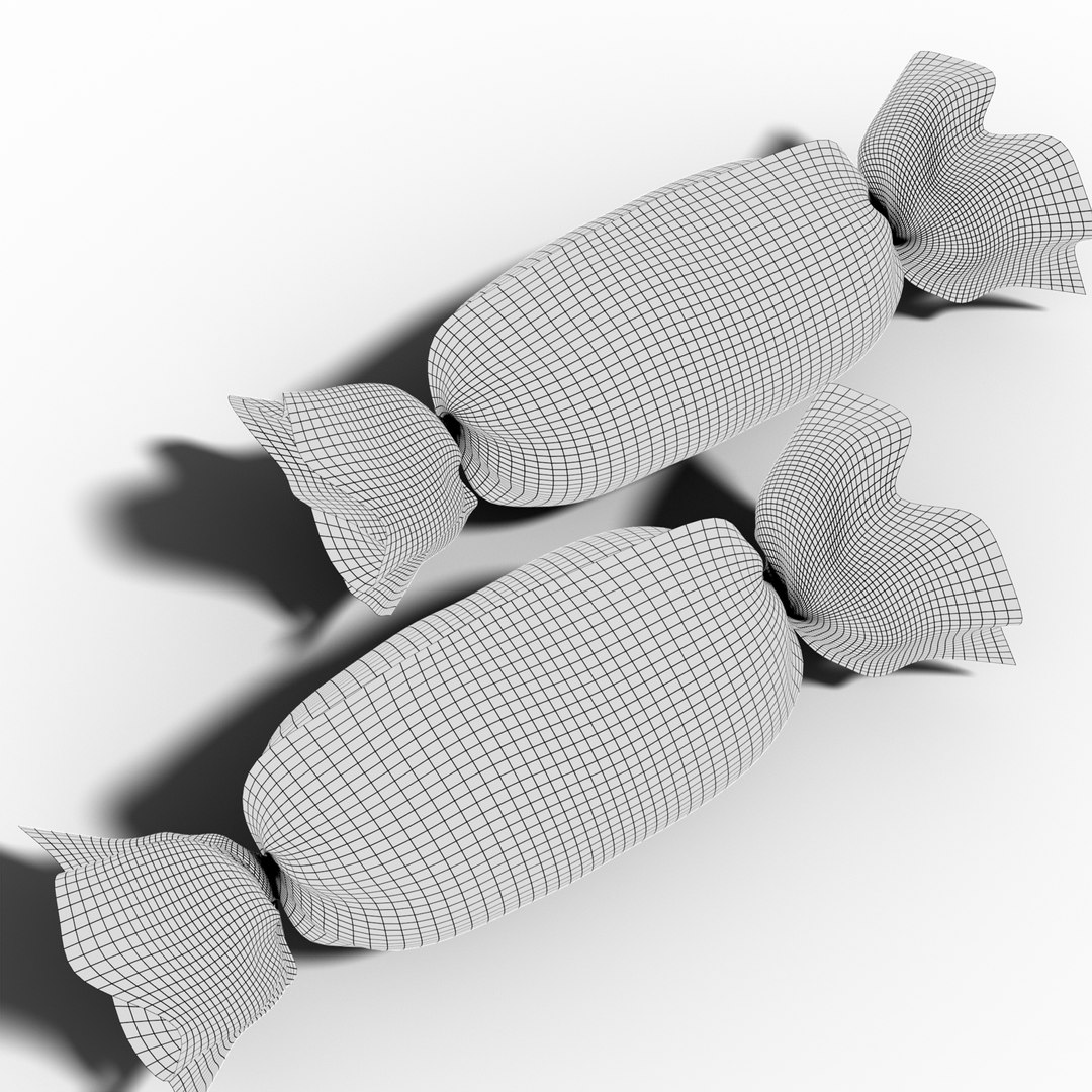Chocolate Toffee 3D Model - TurboSquid 2087540