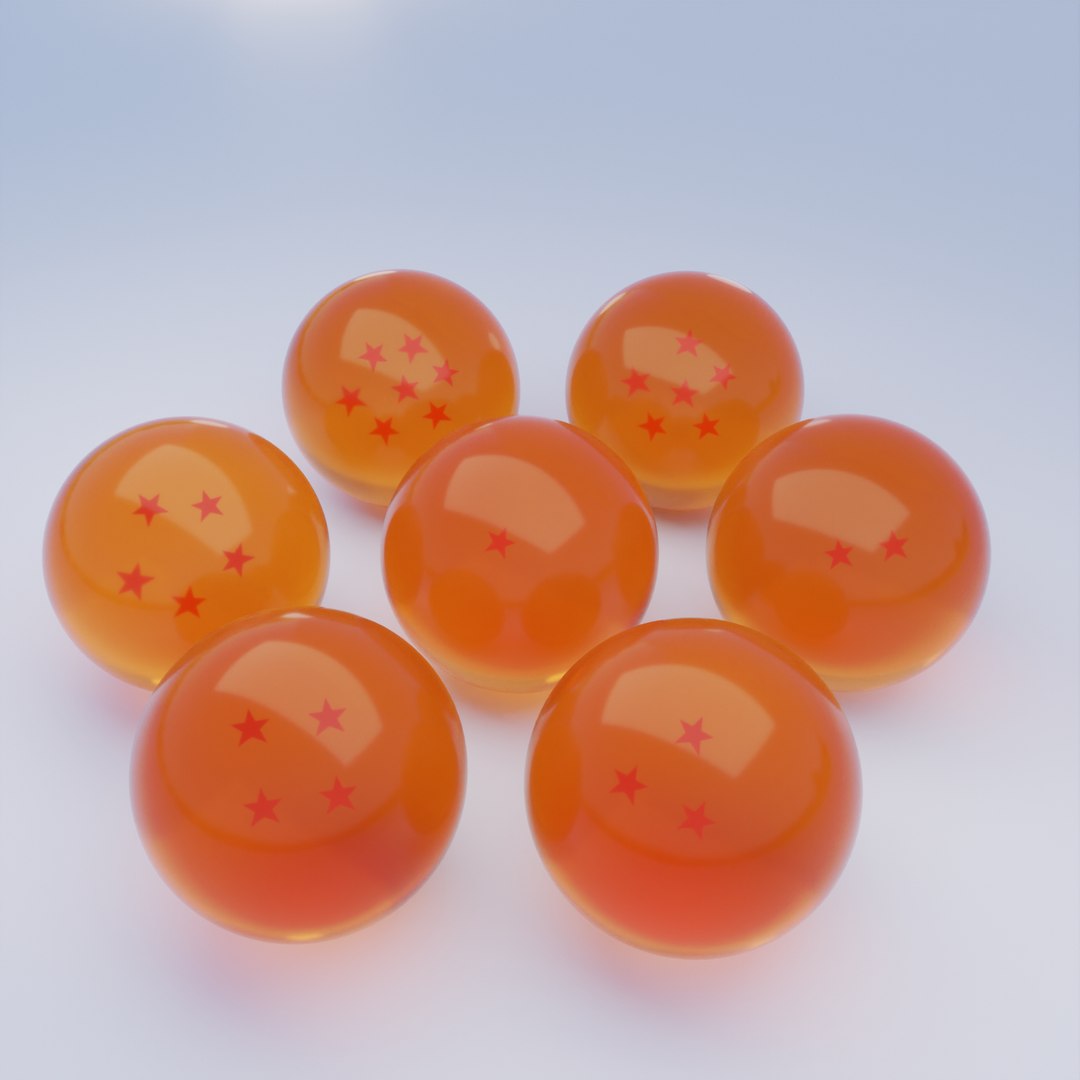 Seven Star Dragon Ball 3D Model - TurboSquid 2012931