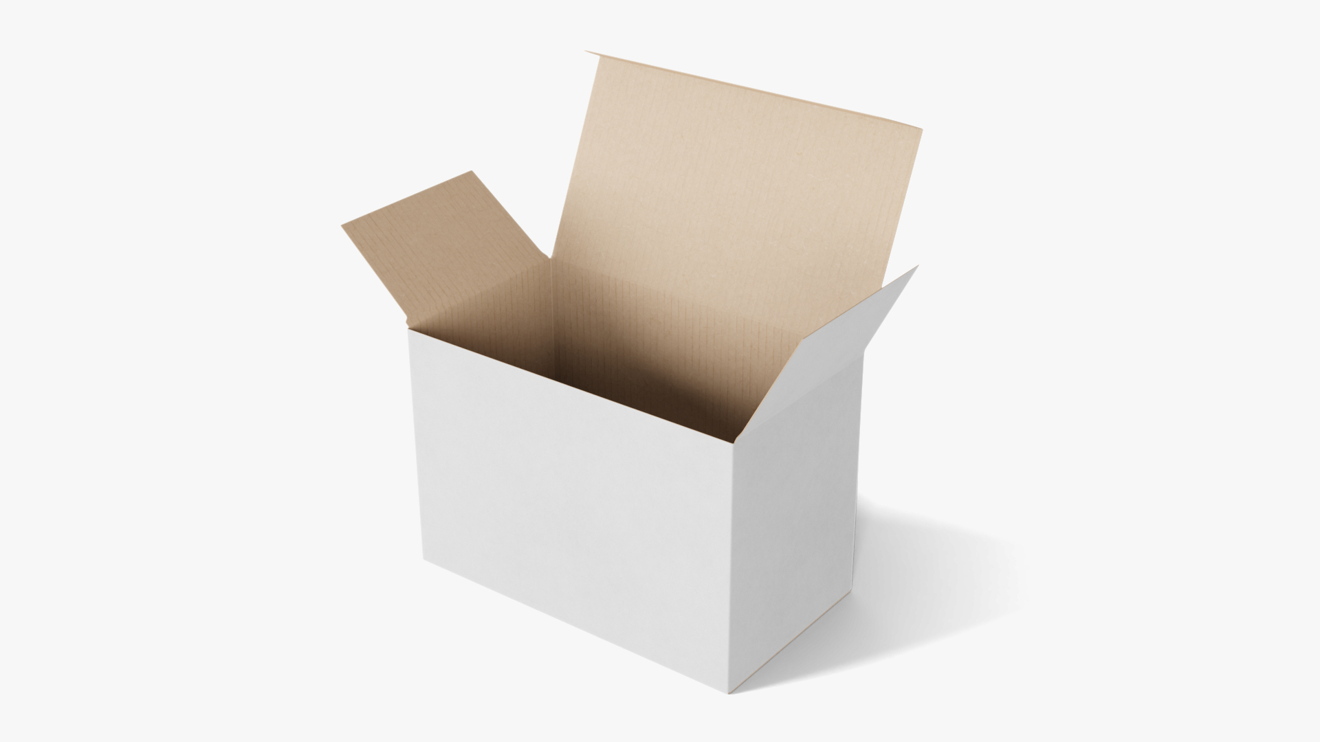 3D Corrugated Box - TurboSquid 2029133