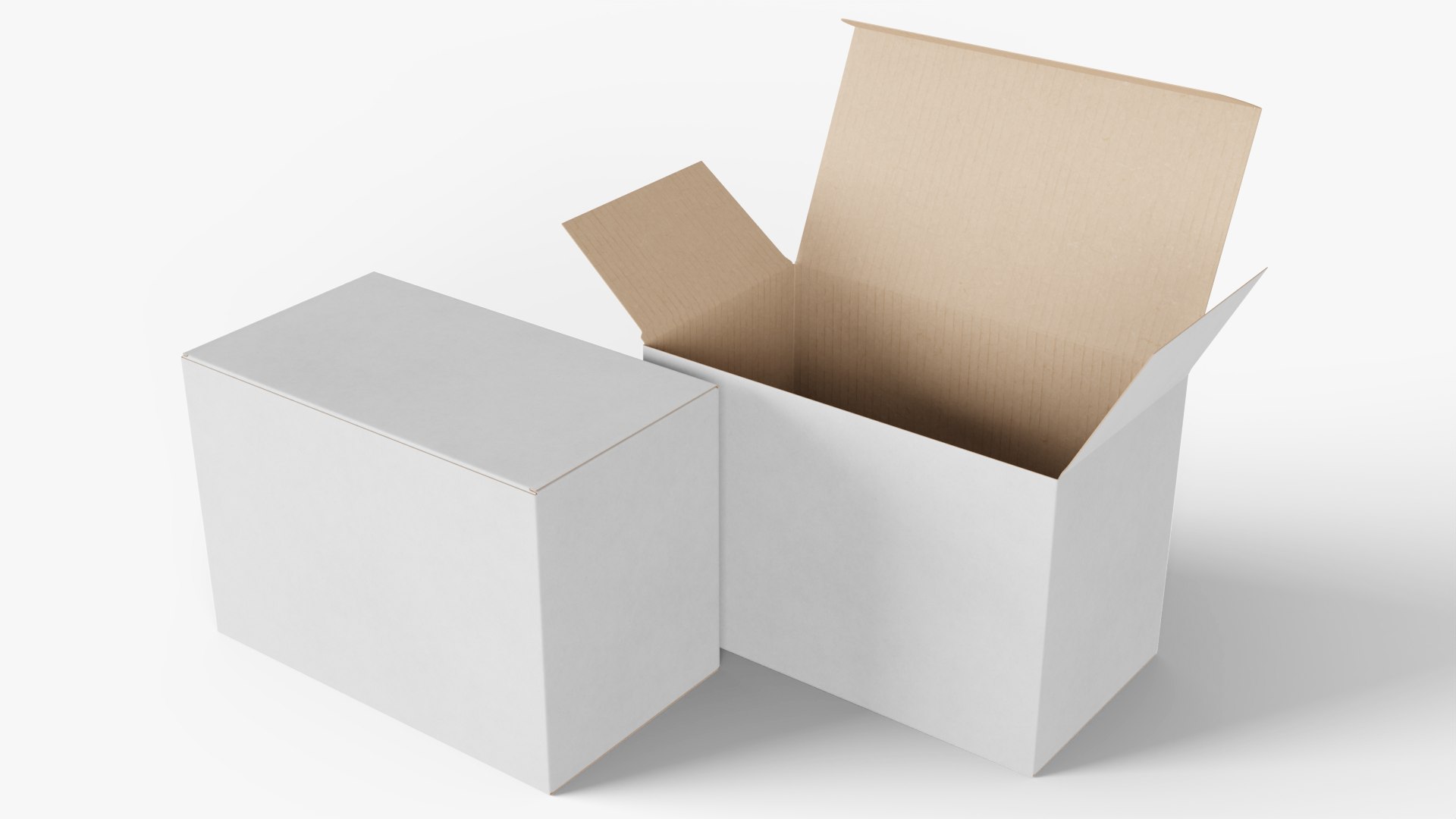 3D Corrugated Box - TurboSquid 2029133