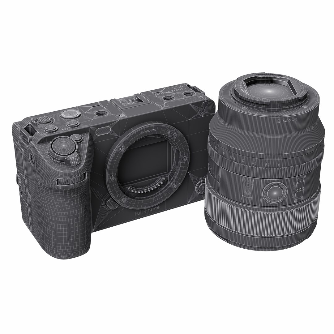 Sony FX3 Cinema Line 3D Model - TurboSquid 1784144