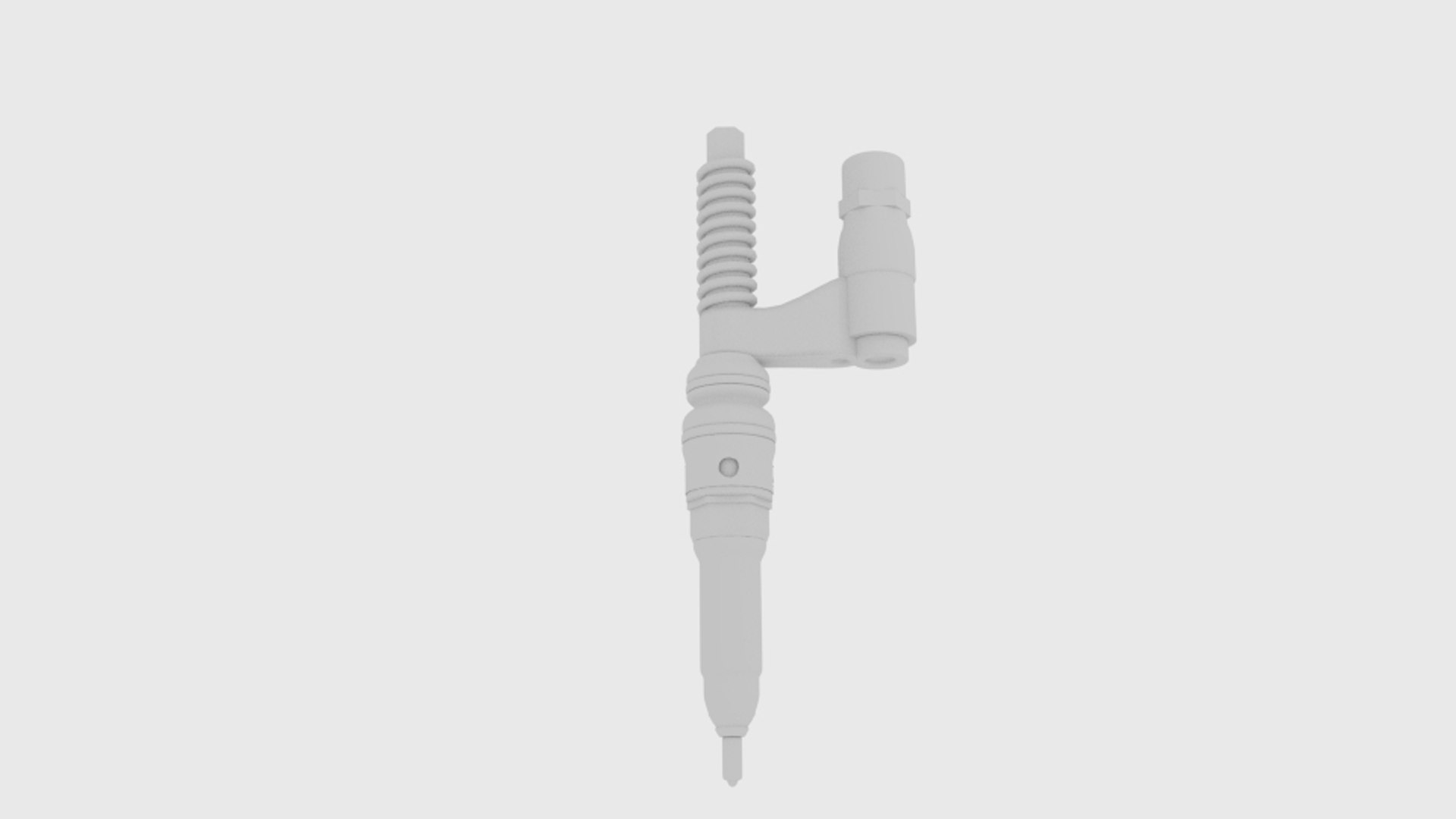 3d Model Engine Injector