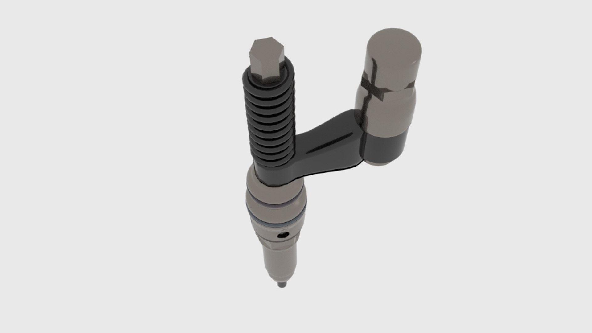 3d Model Engine Injector