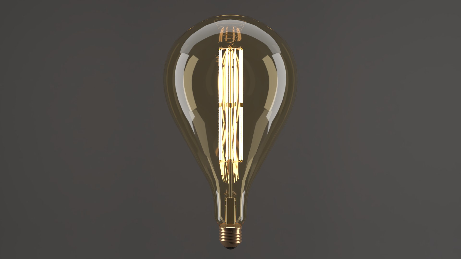 Electric Bulb Drop 3D Model - TurboSquid 1596135