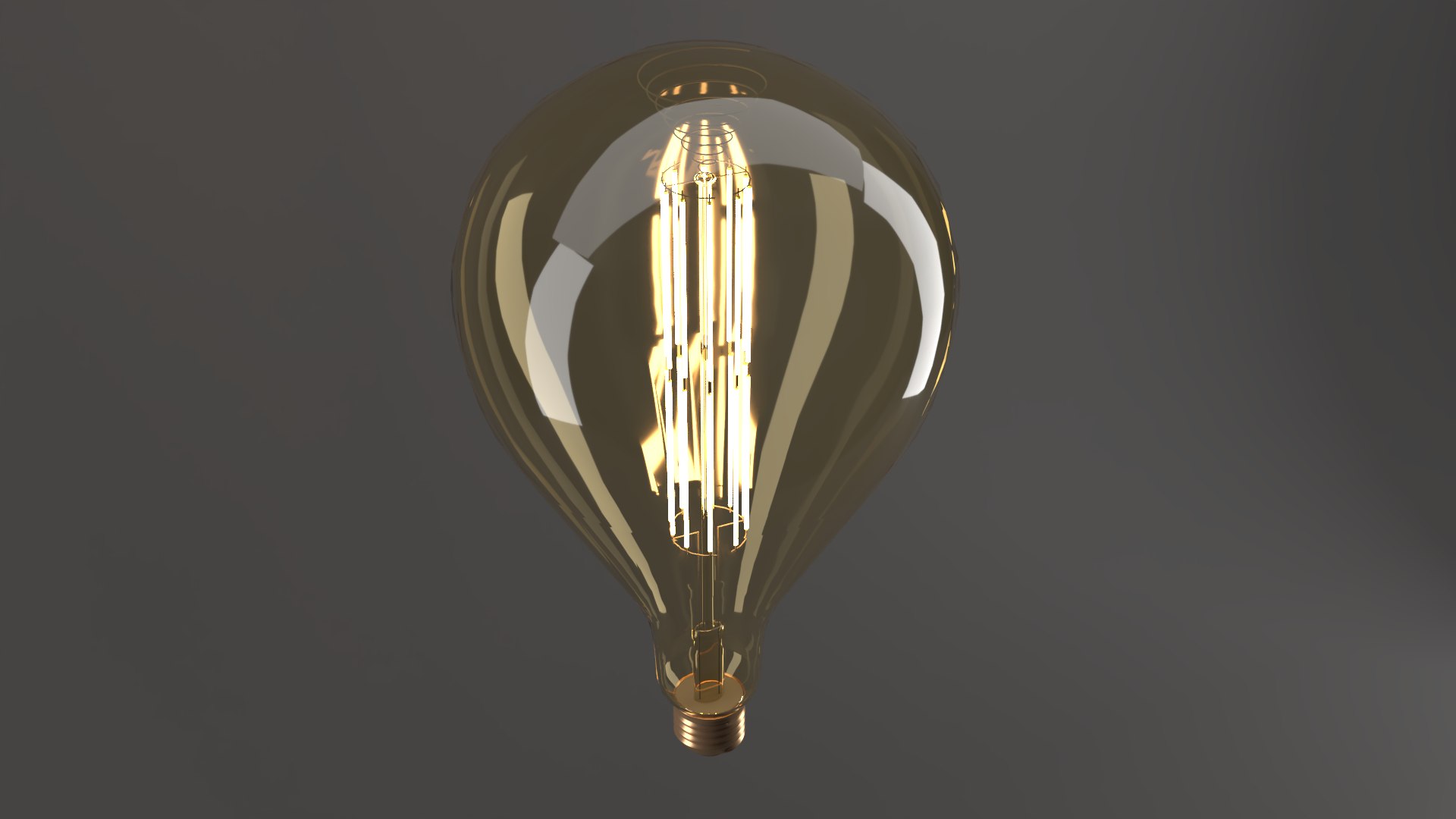 Electric Bulb Drop 3D Model - TurboSquid 1596135