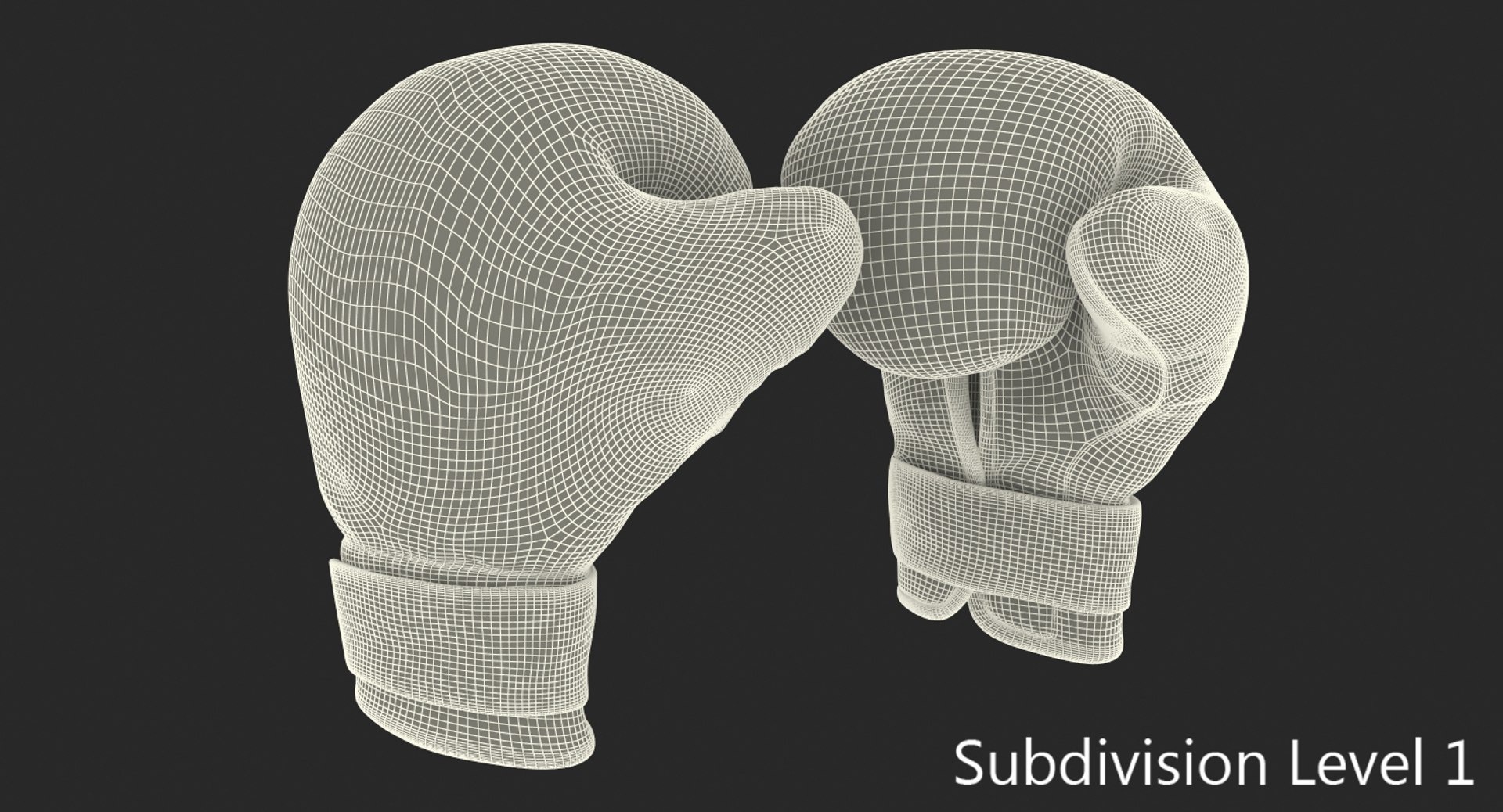 3D Boxing Gloves Fighting Pose - TurboSquid 1393898