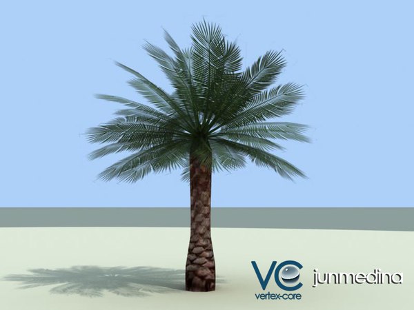 3ds max palm tree