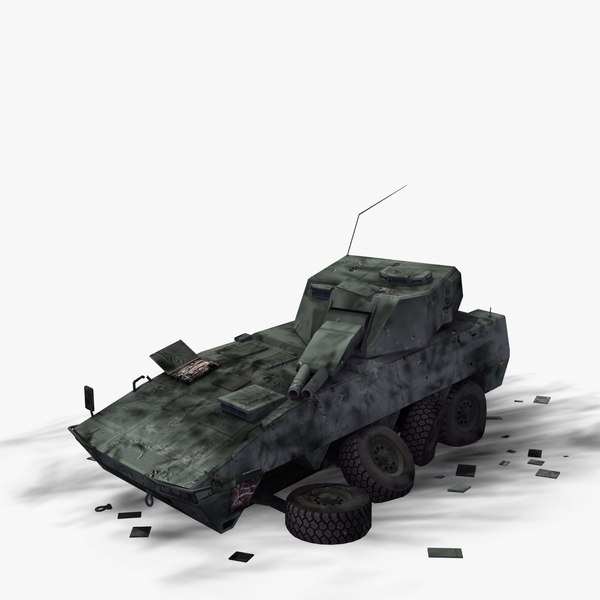 Destroyed Tank 3D Models for Download | TurboSquid