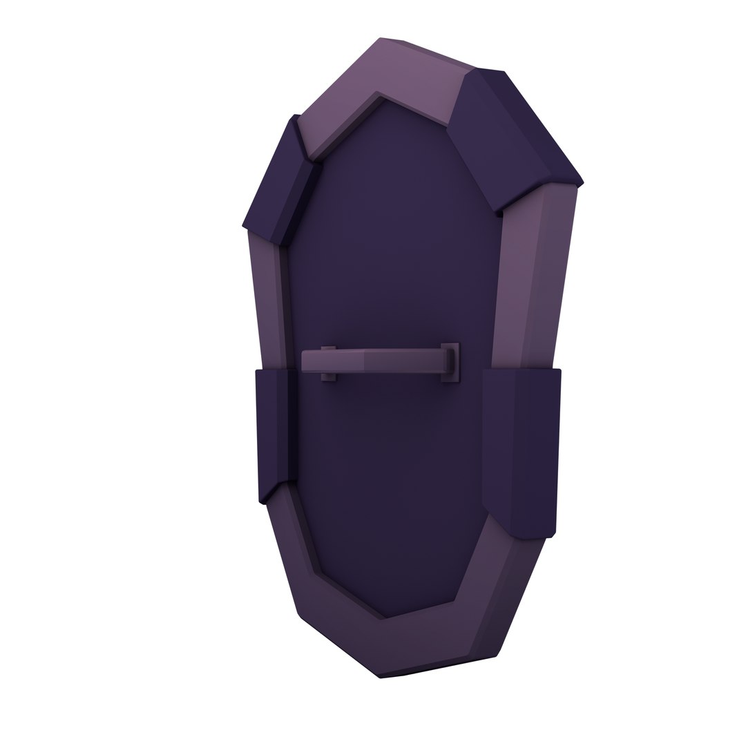 Cartoon skeleton shield 3D - TurboSquid 1403257