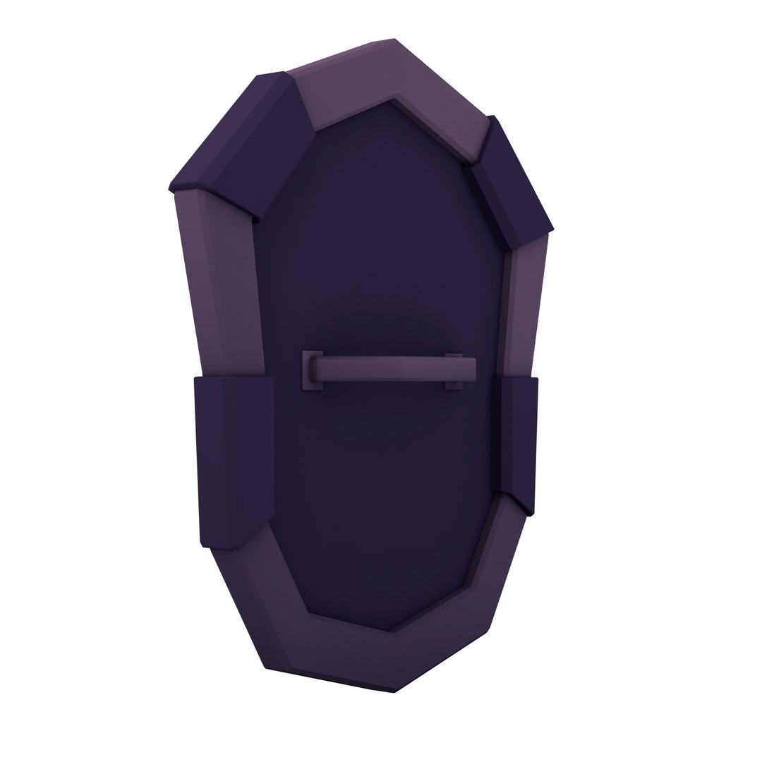 Cartoon skeleton shield 3D - TurboSquid 1403257