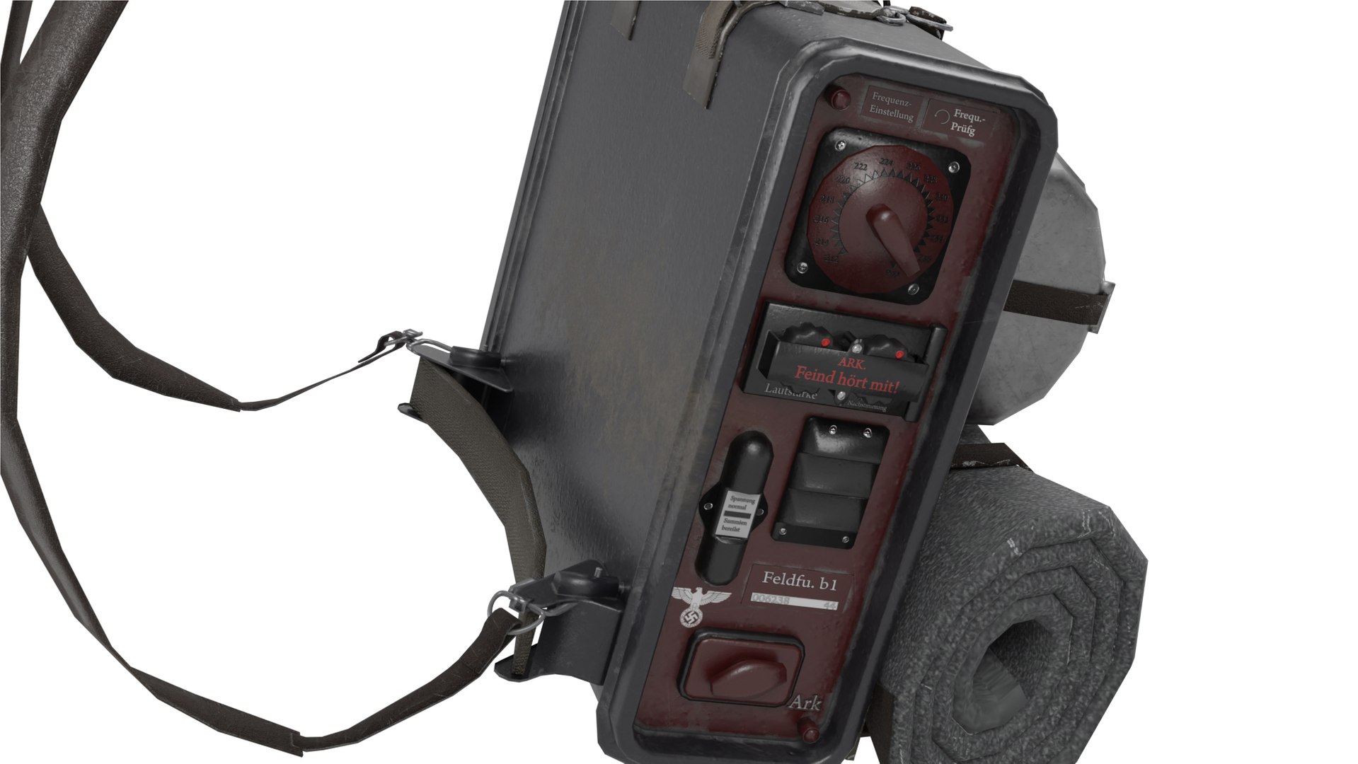 Feldfu B1 - WW2 German Army Radio Model - TurboSquid 2250280