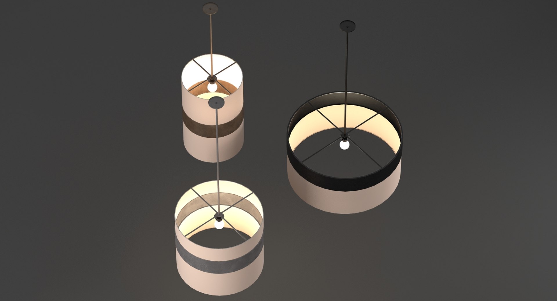 Pendant Lamp Bamba 3d Model