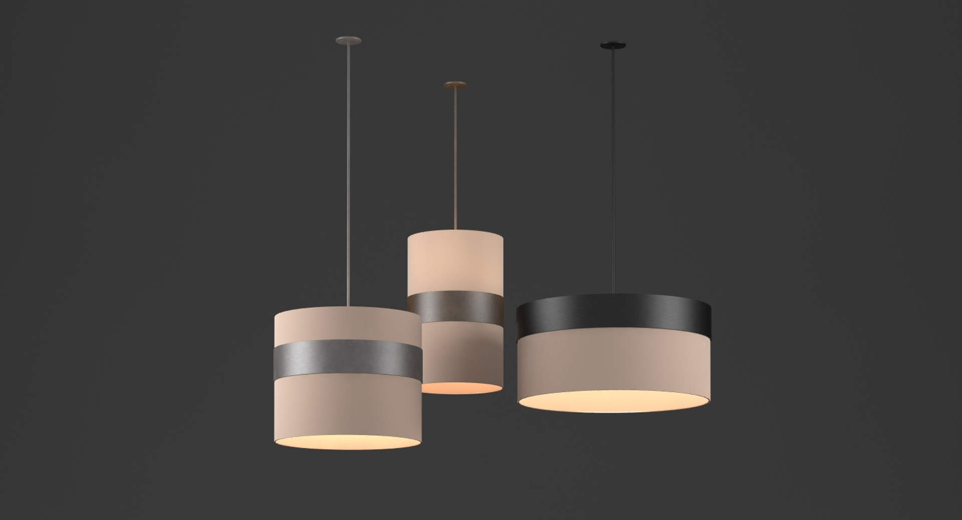 Pendant Lamp Bamba 3d Model