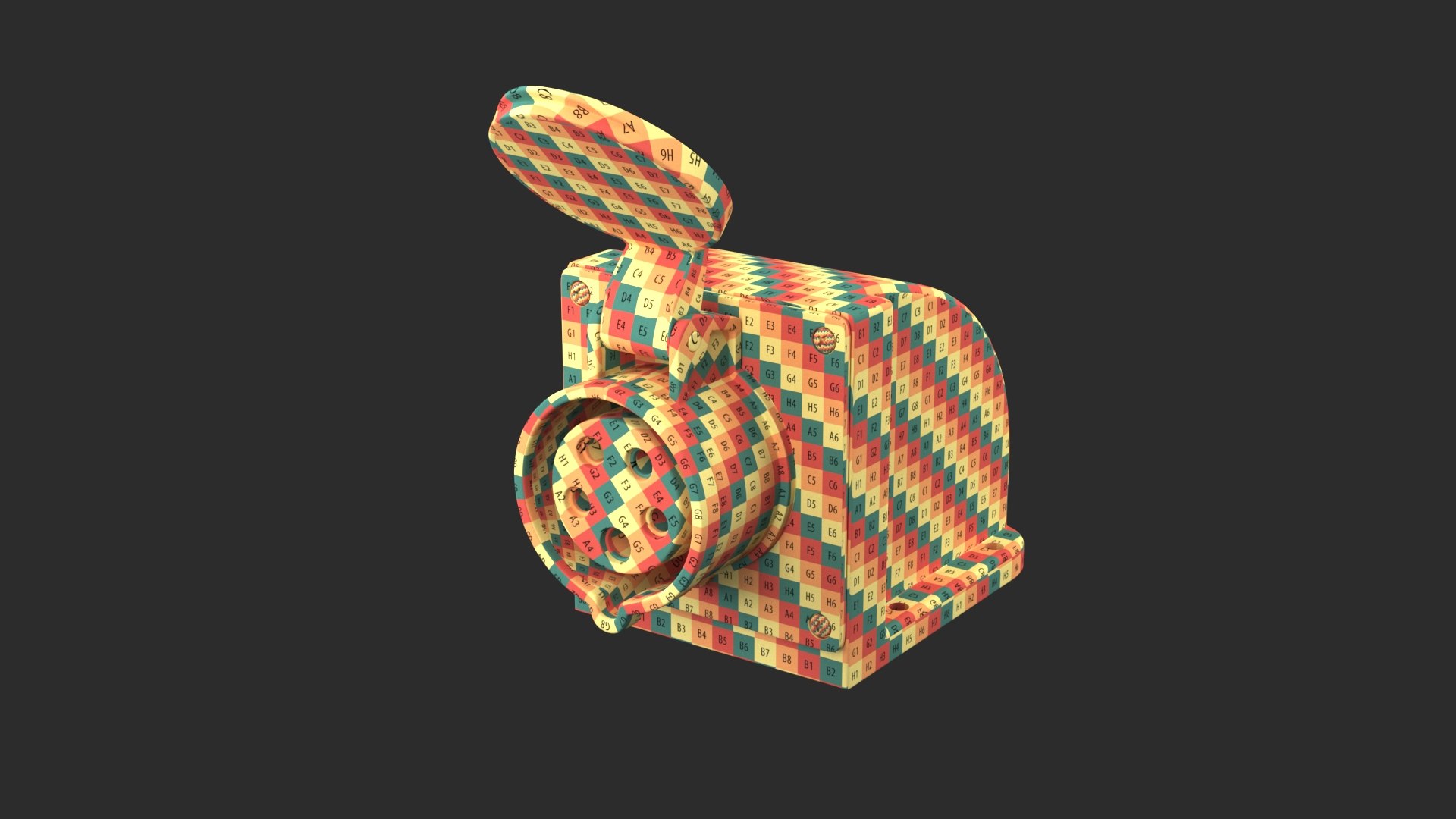 Three Phase Socket 3D Model - TurboSquid 2068776