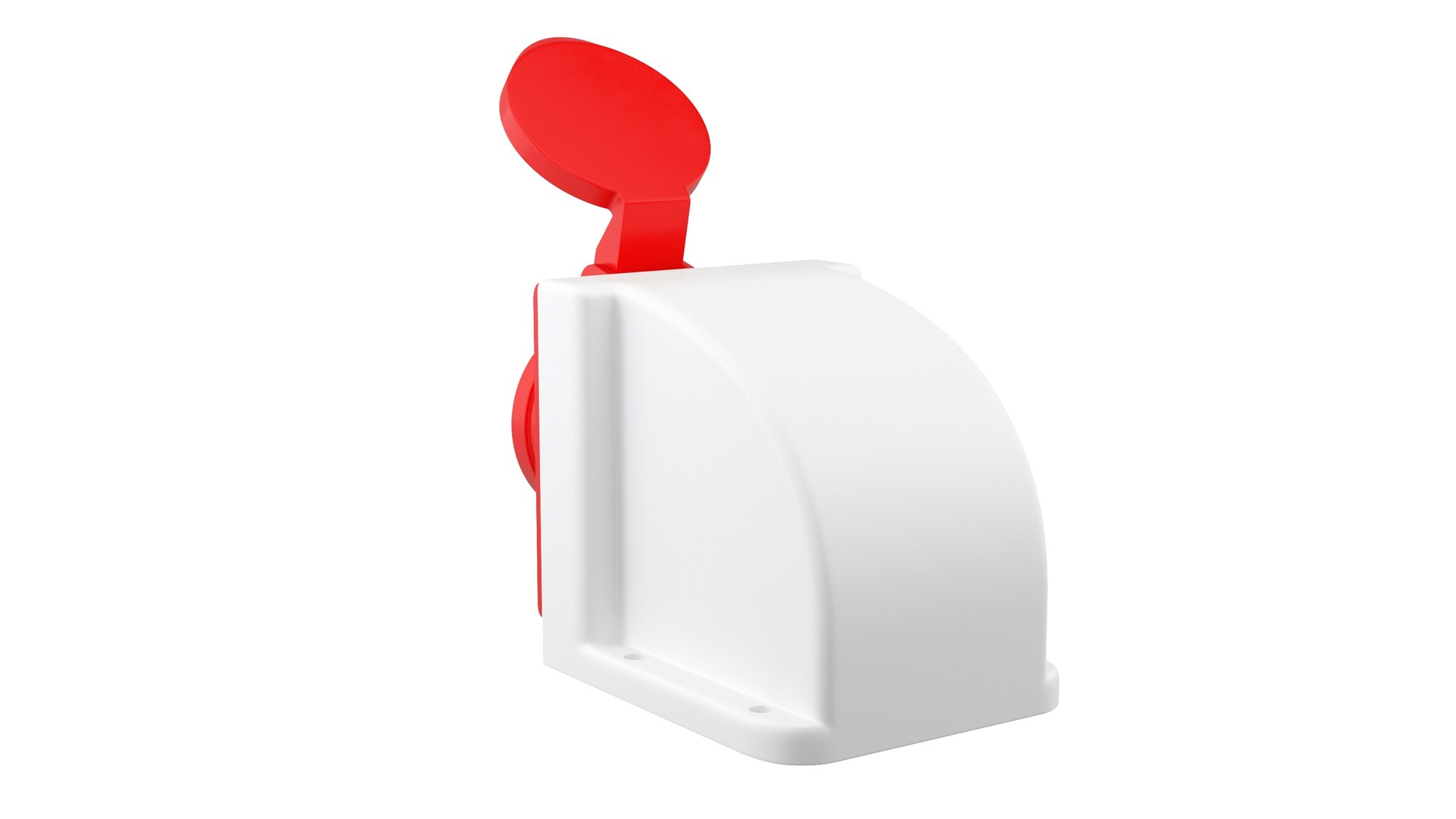 Three Phase Socket 3D Model - TurboSquid 2068776