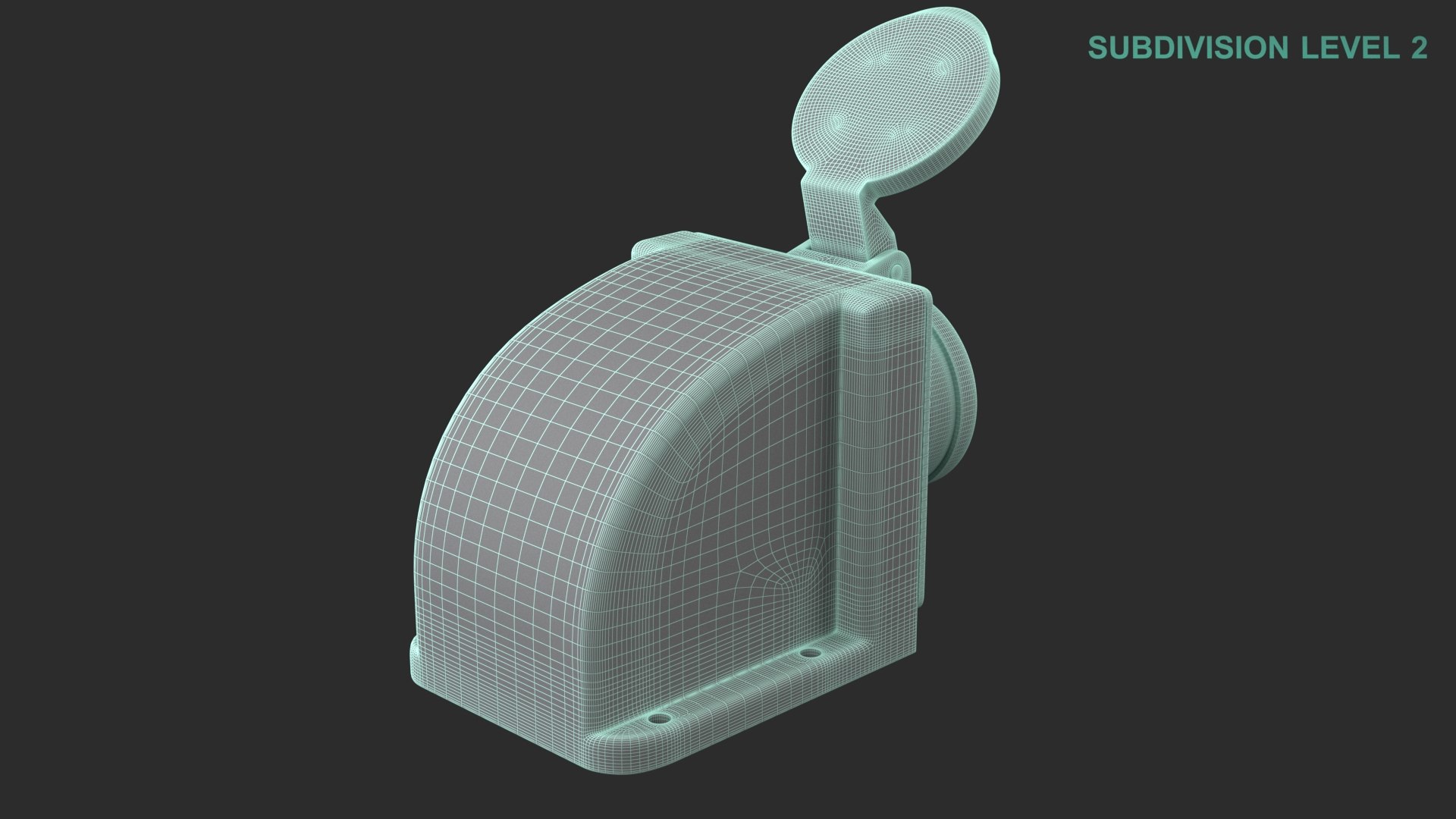 Three Phase Socket 3D model - TurboSquid 2068776